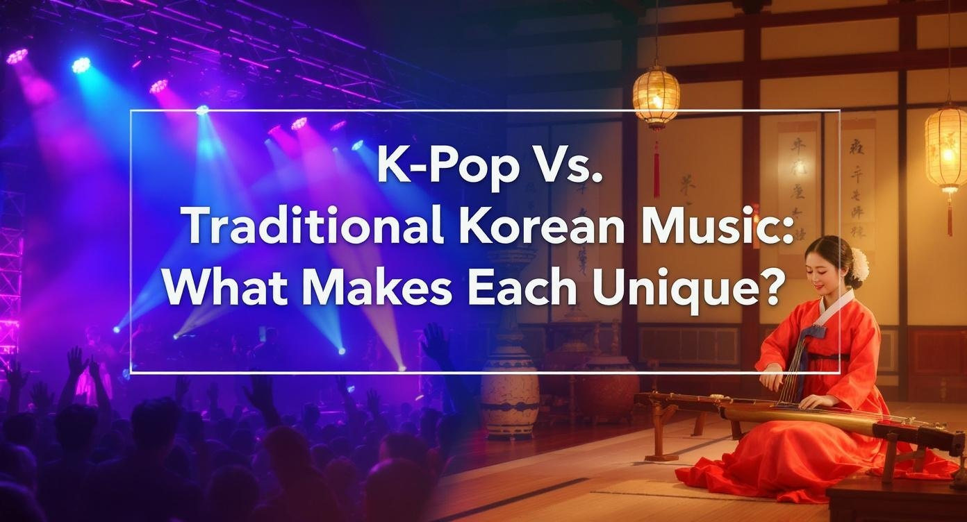 K-Pop Vs. Traditional Korean Music: What Makes Each Unique?